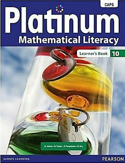 Platinum Maths Literacy G10 LB (CAPS) | Ferndale Textbooks